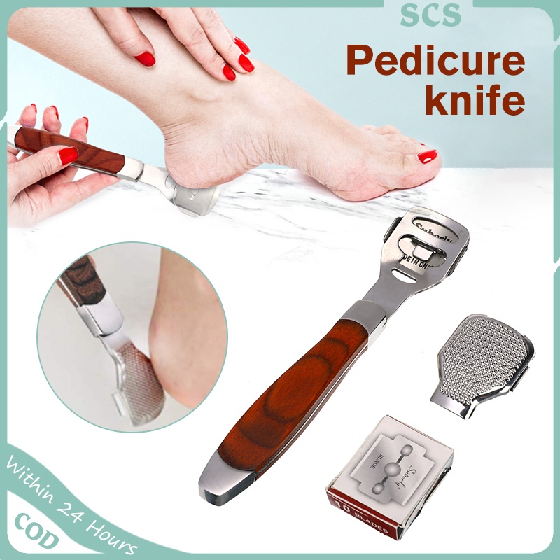 Foot Care Pedicure Callus Shaver Pedicure Dead Hard Skin Remover Heel ...