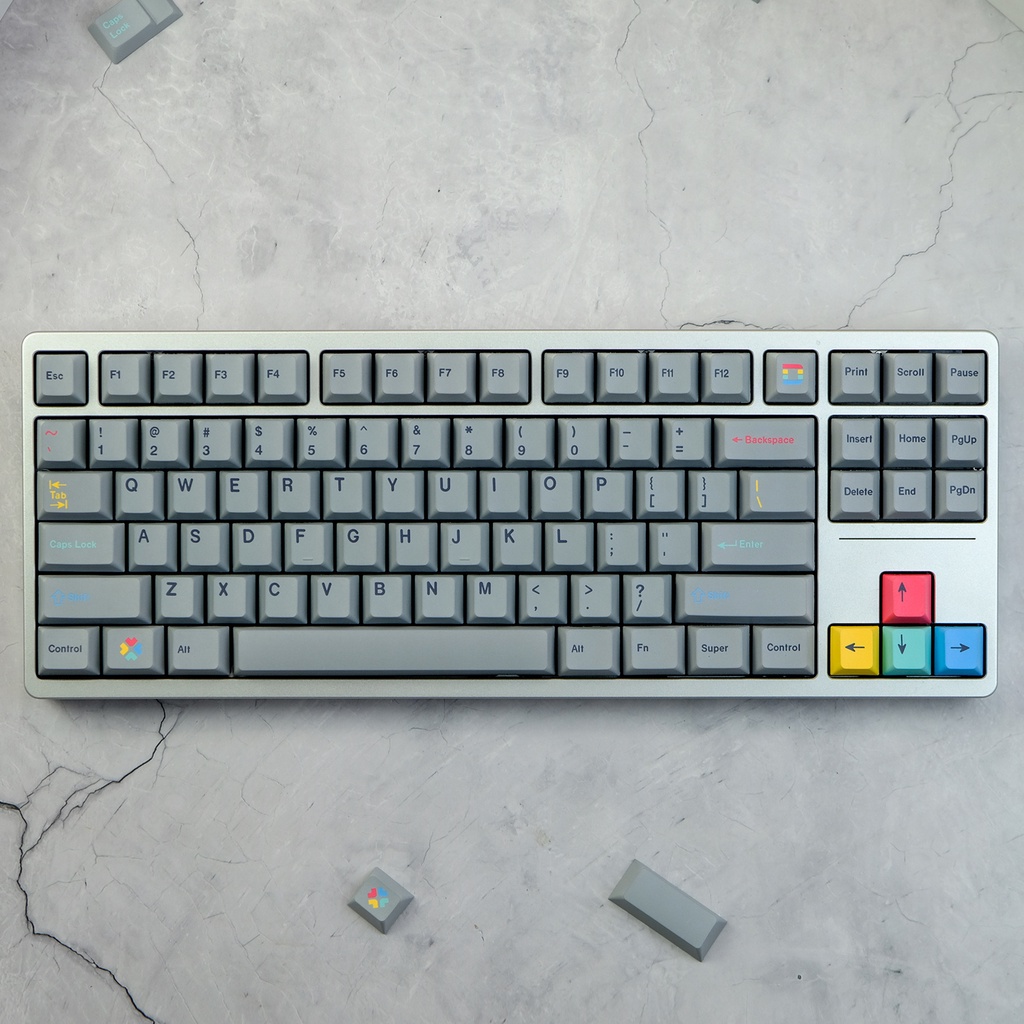 GMK Dualshot R2 Keycaps English Cherry Profile PBT 5-side Dye ...