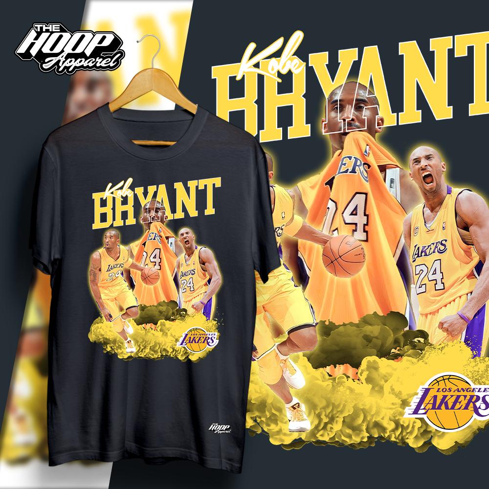 THE HOOP APPAREL KOBE BRYANT GRAPHIC COTTON TSHIRT FOR MEN AND WOMEN ...
