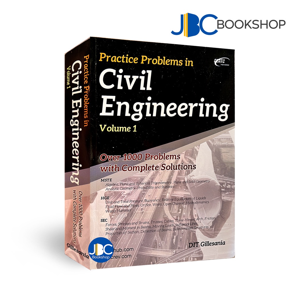 Practice Problems in Civil Engineering Volume 1 by DIT Gillesania ...