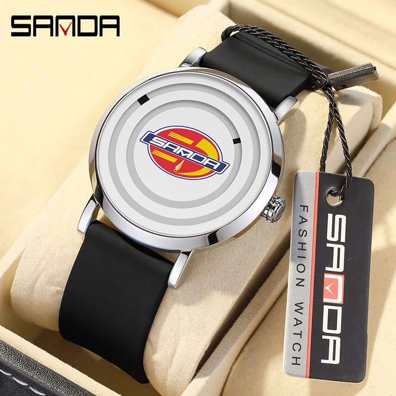 SANDA Couple Leisure Simple Light Luxury Sports Waterproof Luxury ...