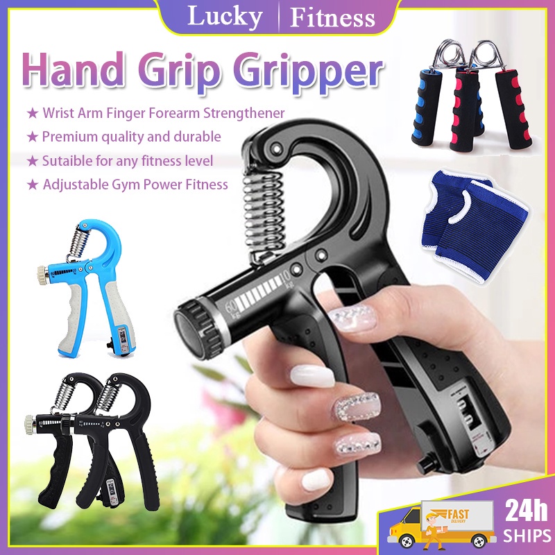5-60Kg Hand Grip Exerciser hand gripper Adjustable Countable Gripper ...