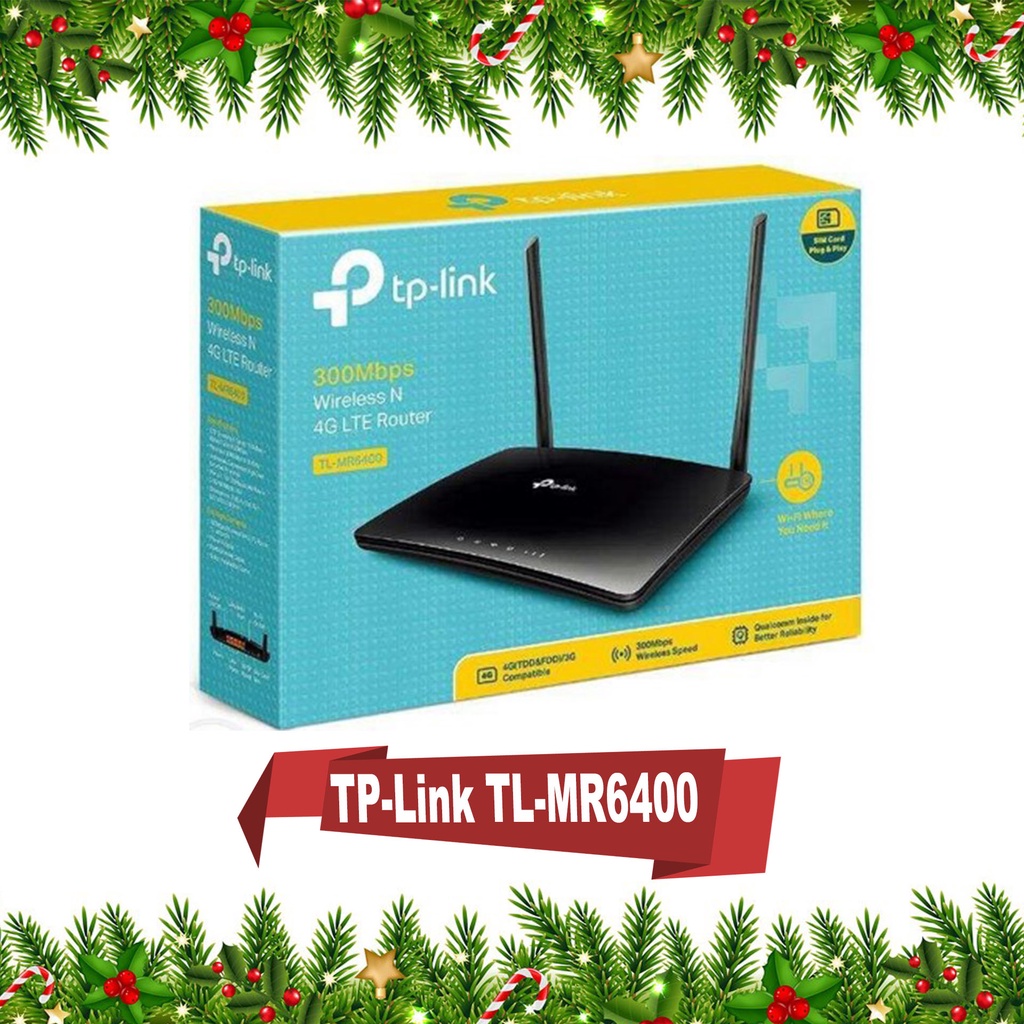 TP-Link TL-MR6400 300Mbps Wireless N 4G LTE Router (BRAND NEW ...