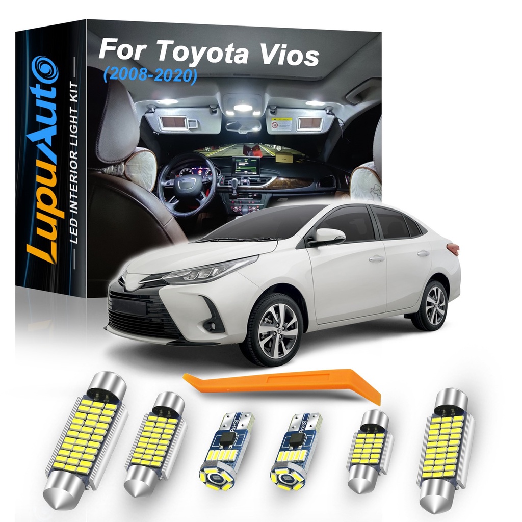LupuAuto Car Interior light For Toyota Vios 2008-2020 2013 2014 2015 ...