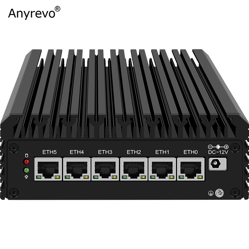 2023 New 12th Gen Alder Lake 2.5G Soft Router Intel i7 1265U i5 1235U ...