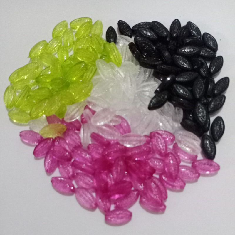8MM Rough Acrylic Rice Beads 50pieces | Shopee Philippines