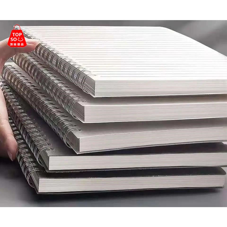 Topso Ph Double Spring Notepad Refillable Notebook Line B5 A5 A6 Notebook Writing Notebook
