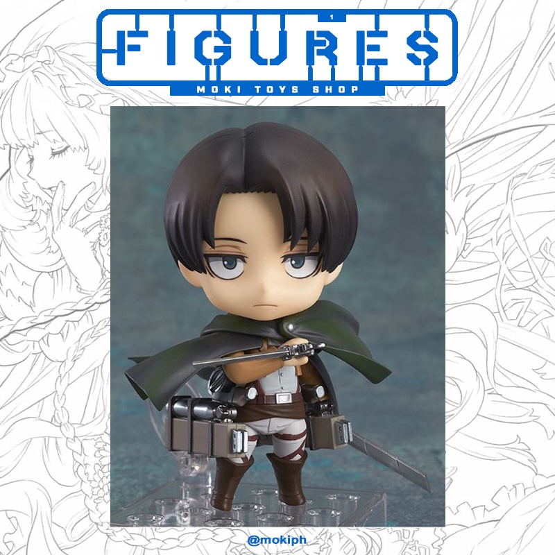 NENDOROID 390 LEVI ACKERMAN (SHINGEKI NO KYOJIN) | Shopee Philippines