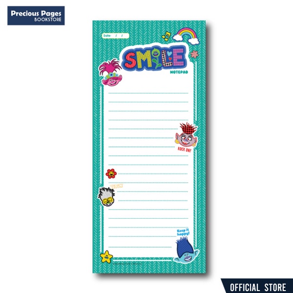 Dreamsworks - Trolls - Smile Notepad by ArteMo Concepts | Shopee ...