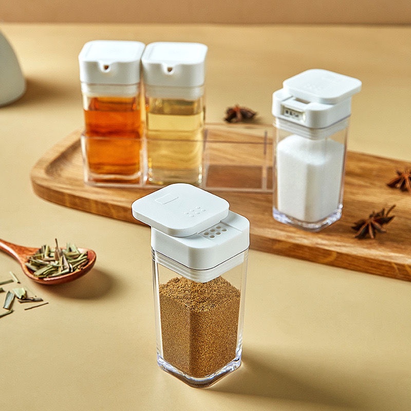VVANKA 4pcs Set Seasoning Bottle For Solid Liquid Condiments Spice Oil ...