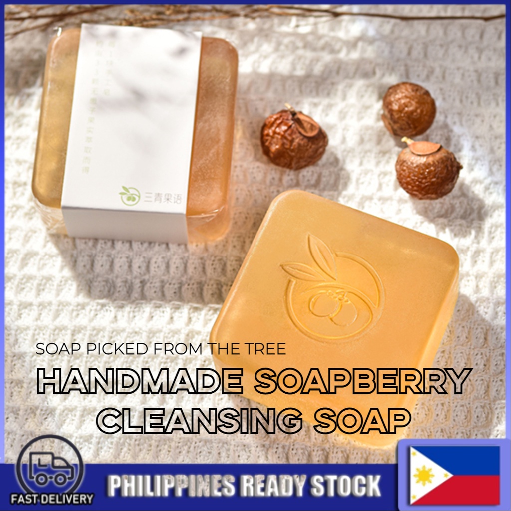 Handmade Soapberry Cleansing Soap Pure Plant 100% Organic Soap ...