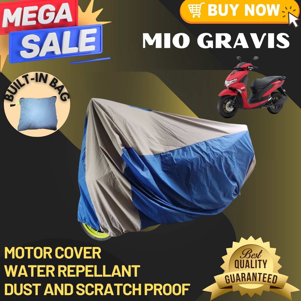 MIO GRAVIS MOTORCYCLE COVER HIGH QUALITY WATER REPELLANT DUST AND ...