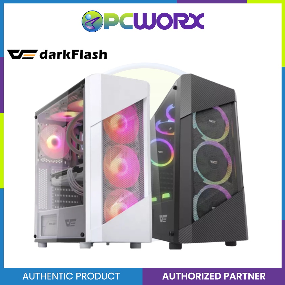 darkflash Pollux Mid-tower ATX Gaming Desktop Case | Shopee Philippines