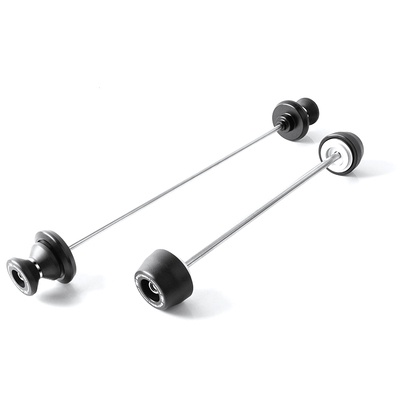 Motorcycle Front Rear Axle Fork Wheel Sliders Swing Arm Swingarm Spools ...