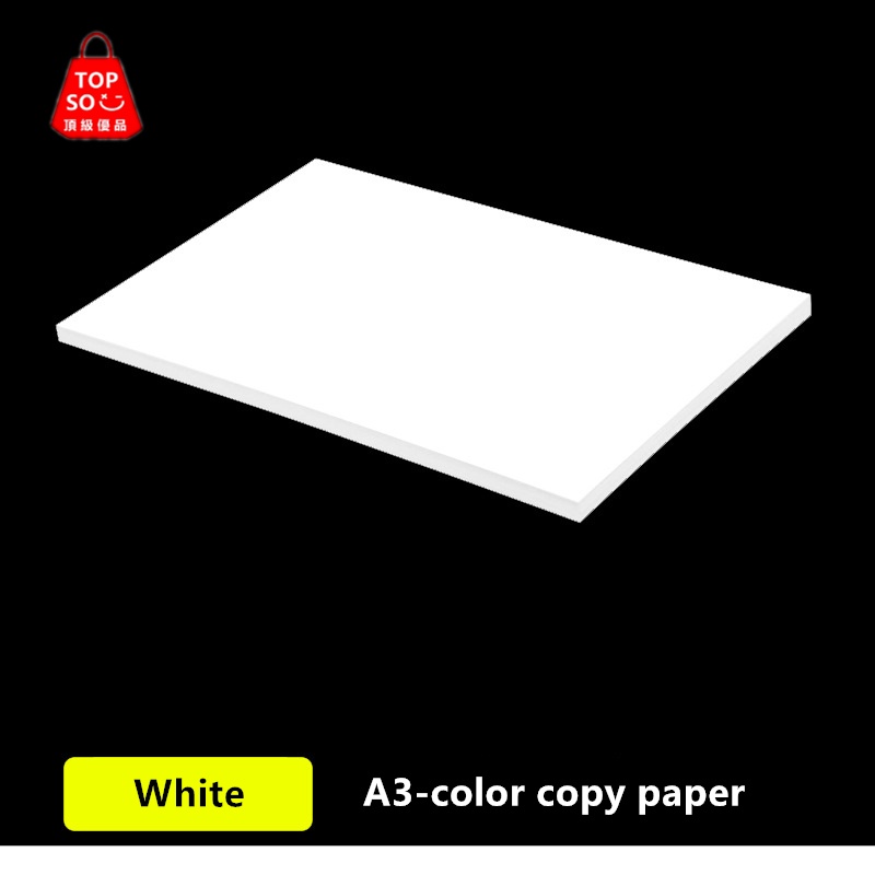TOPSO.PH Colorful Copy Paper A3 Color Printing 80g 100 Sheets Art ...