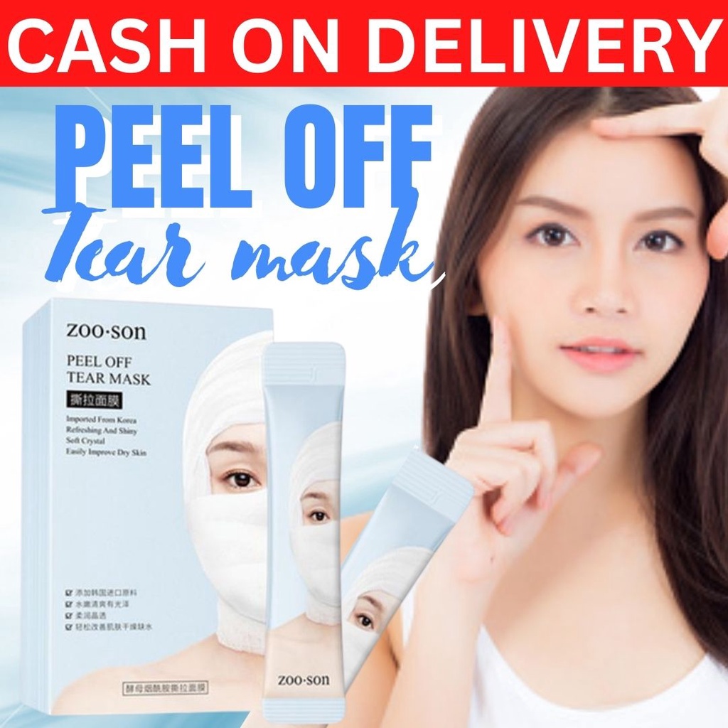 ZOOSON PEEL OFF TEAR MASK | MOISTURIZING REPAIR REFRESHING MASK ...