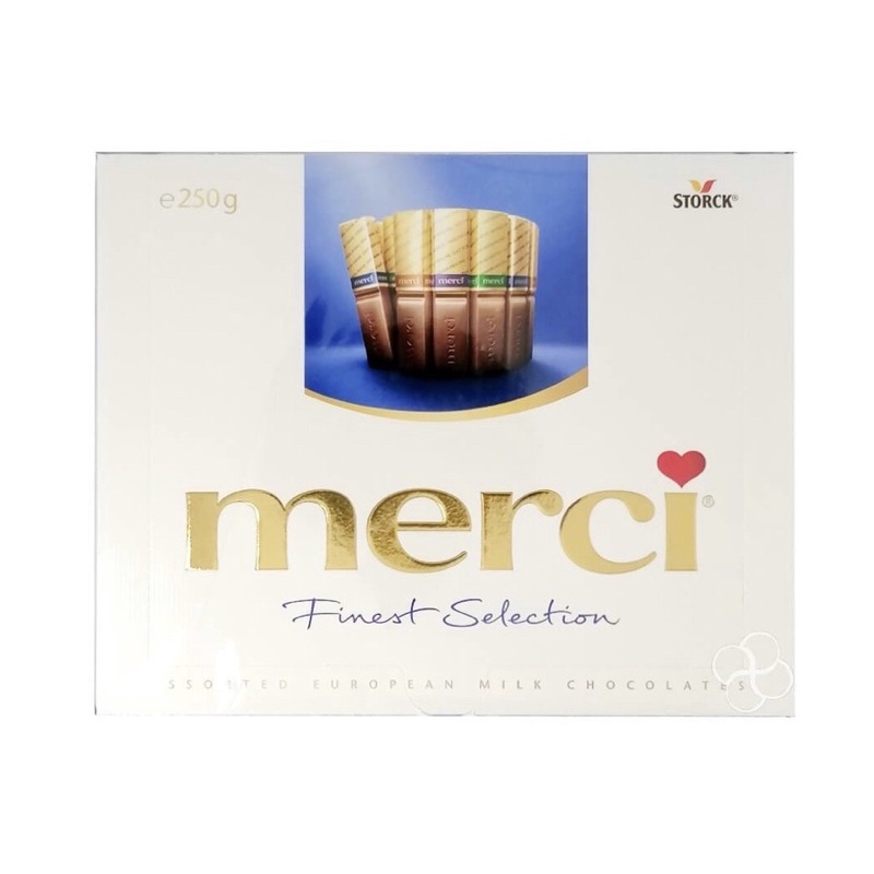 Merci Red/Blue Finest Selection Chocolate 250g | Shopee Philippines