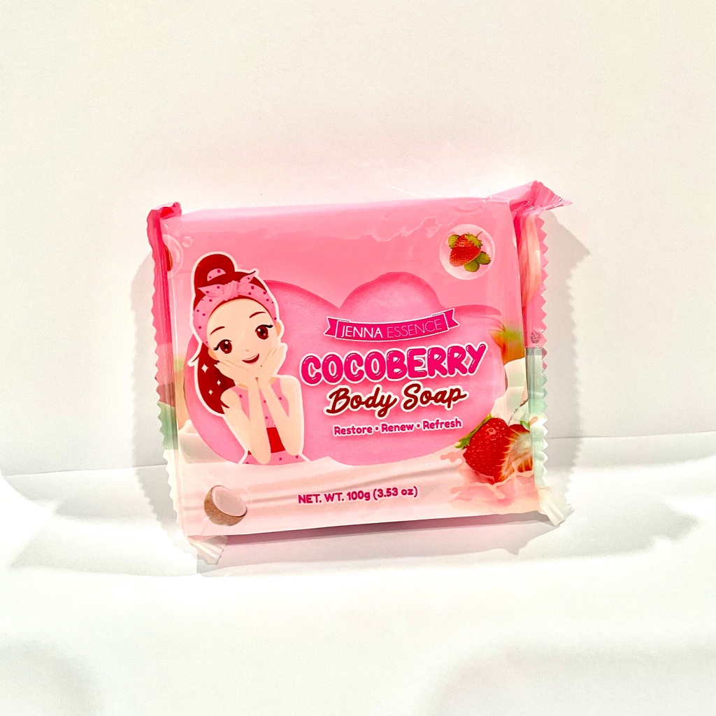 Cocoberry Soap Jenna Essence with Mesh Net | Shopee Philippines