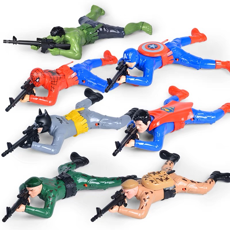 Army Crawling Hero Toy with Light and Sound(RANDOM ONLY) | Shopee ...