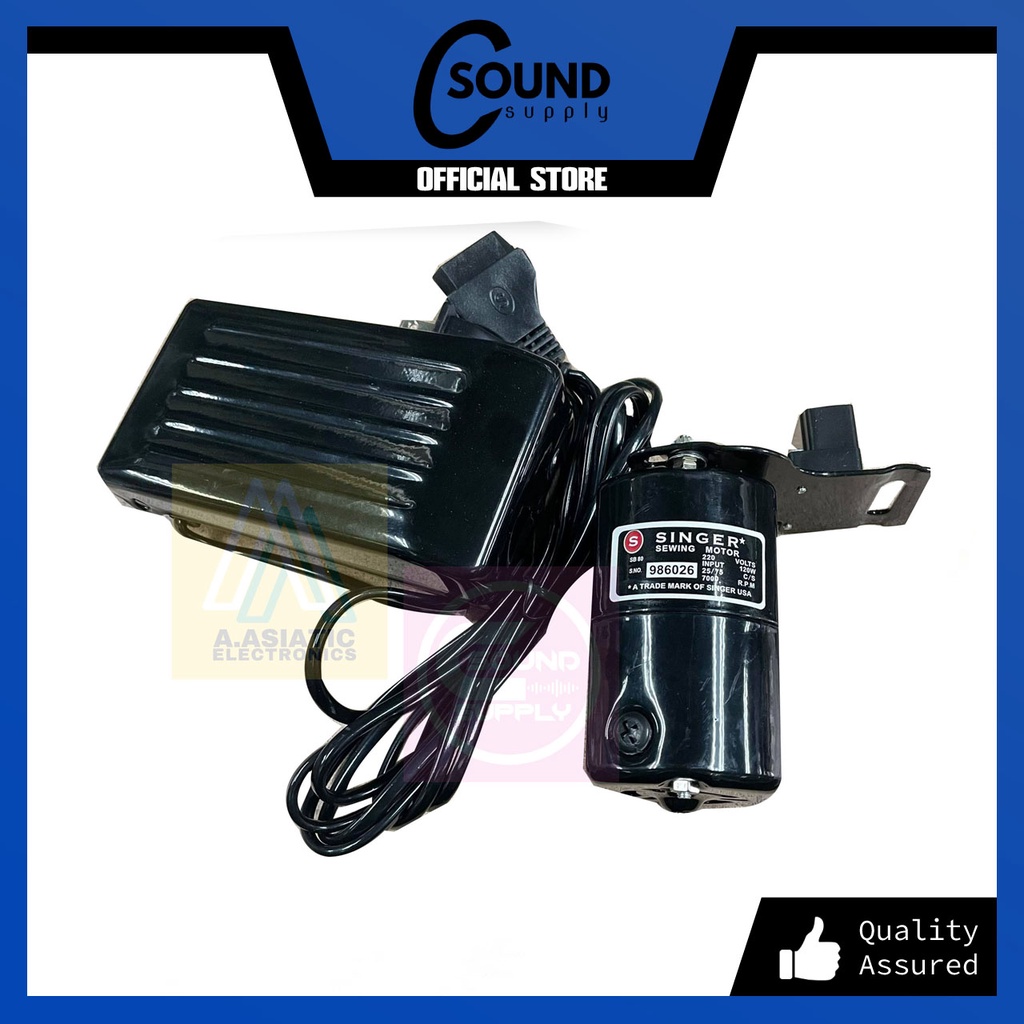 Original Singer Sewing Machine Motor 120w, 7000RPM | Shopee Philippines