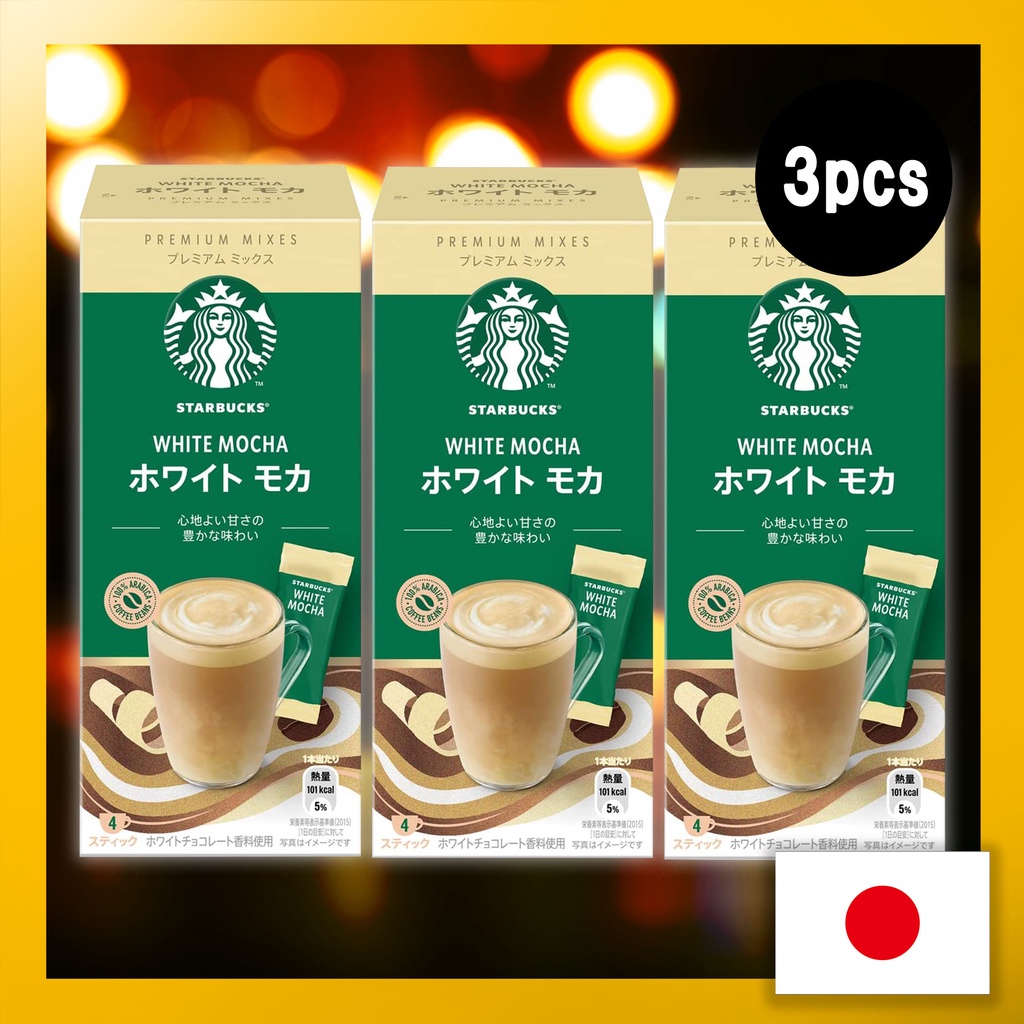 Nestle Starbucks® Premium Mix White Mocha 4P x 3 boxes【Direct from ...