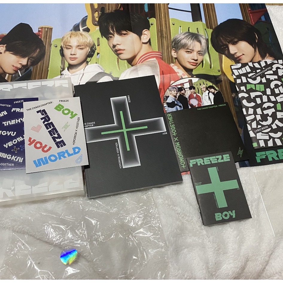 The Chaos Chapter FREEZE CD [TXT Album: TCC BOY Version] | Shopee ...