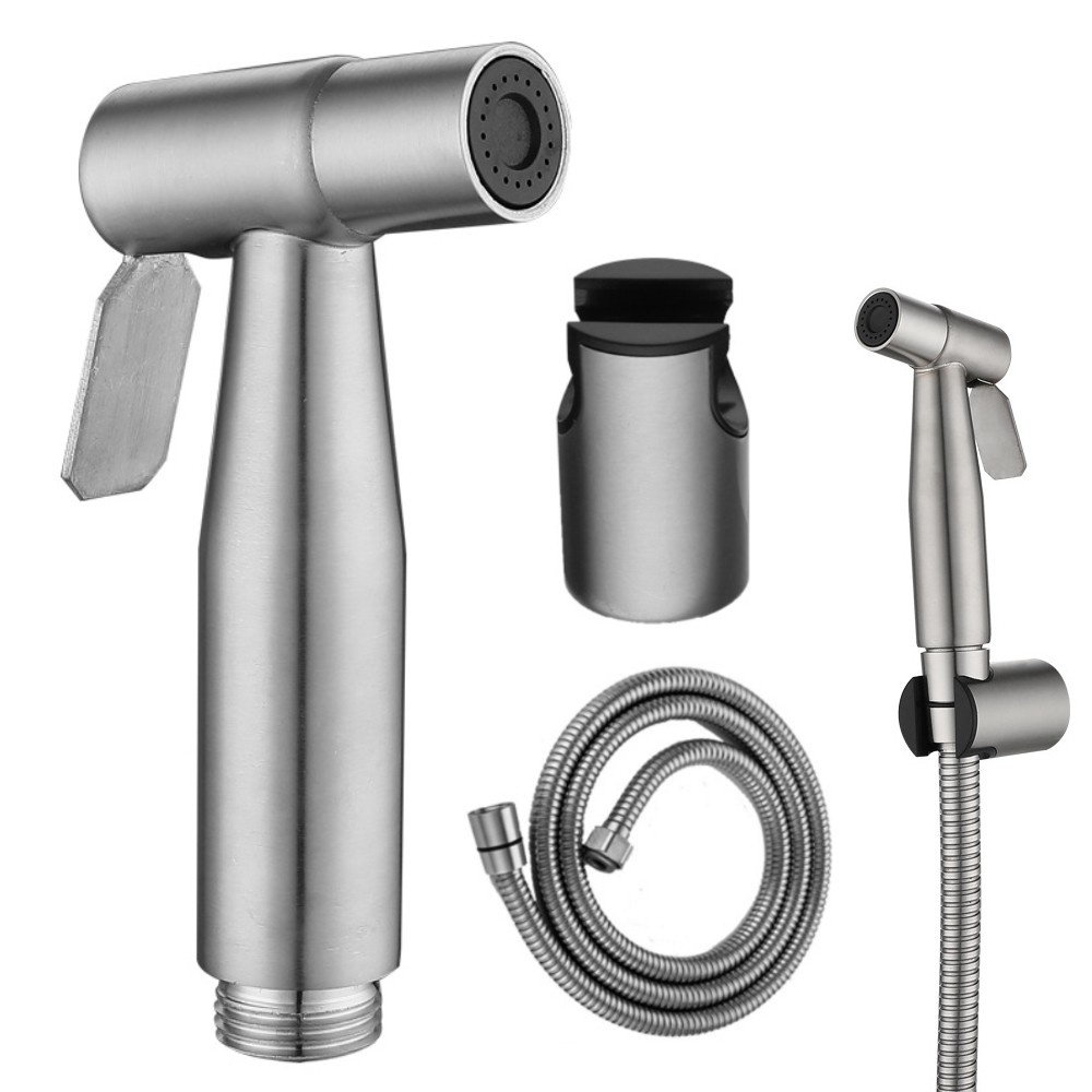Bidet spray Set With Explosion-proof Stainless Hose Handheld Bidet ...