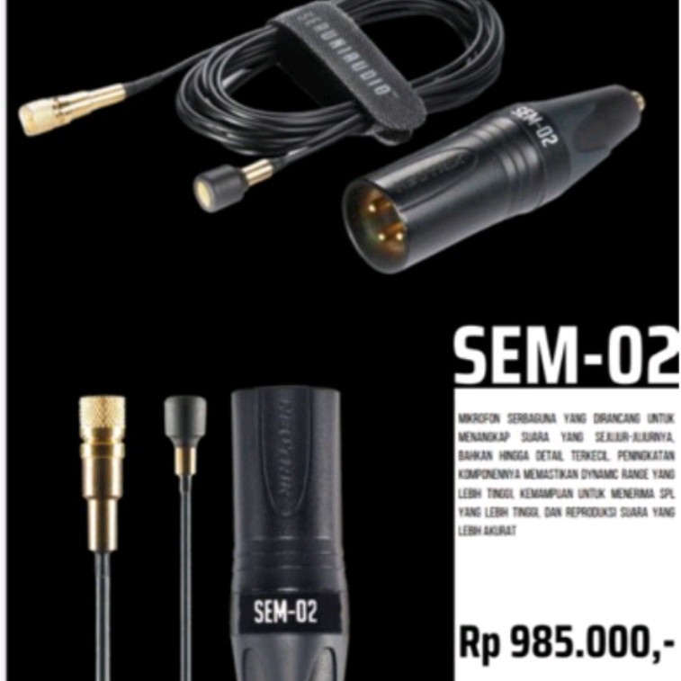 Condenser Mic for all instruments Seruni SEM 02 SEM02 SEM-02 ...