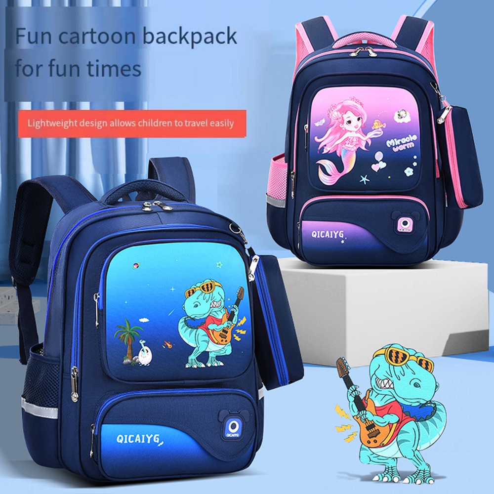 Elementary school students schoolbag children's schoolbag boys and ...