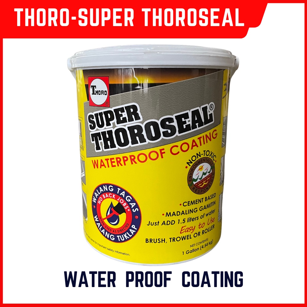 Super Thoroseal Gray Waterproof Concrete-Based Coating Wall Treatment ...