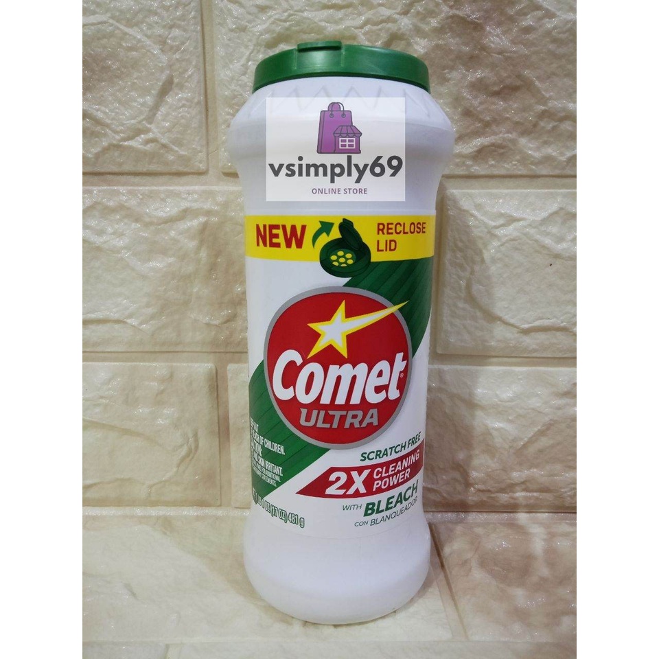 Comet Ultra All Purpose Powder Cleaner (481g) | Shopee Philippines