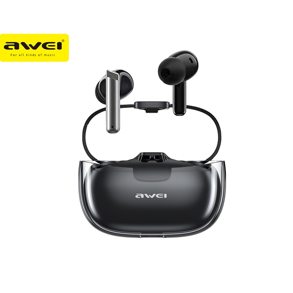 Awei T52 Wireless Bluetooth TWS Earbuds Headphones Mini Touch Capsule ...