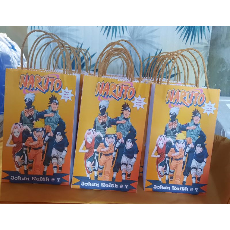 NARUTO THEME LOOTBAGS 10PCS/PACK | Shopee Philippines