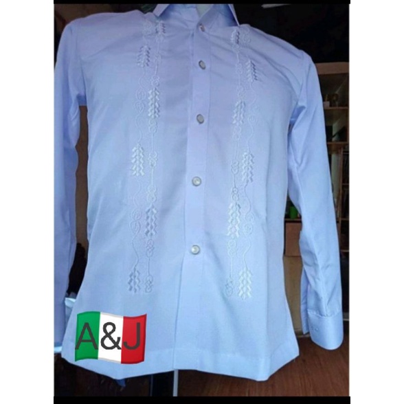 🇮🇹long sleeve barong (miyaki fabric) random computerized design🇮🇪 ...
