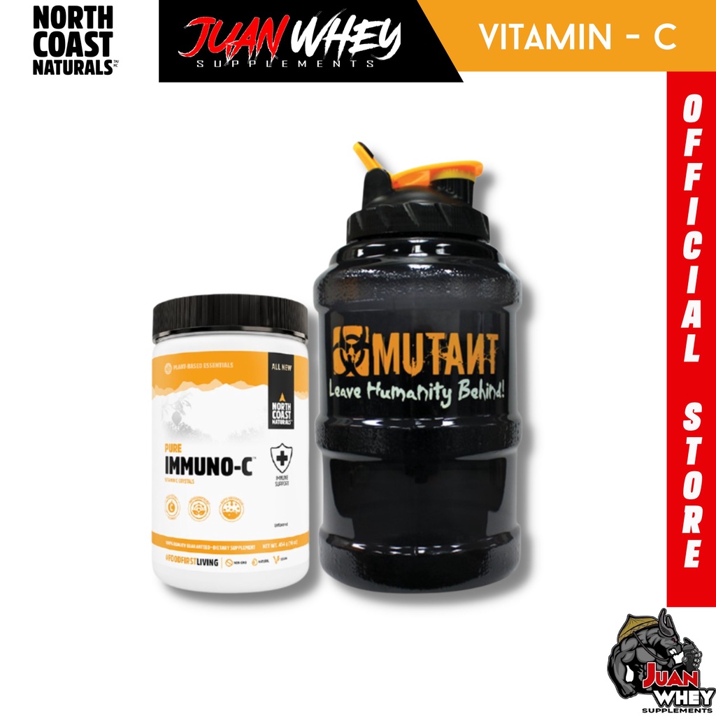 NORTH COAST NATURALS PURE IMMUNO VITAMIN C WITH FREE PYTHON MEGA MUG 2 ...