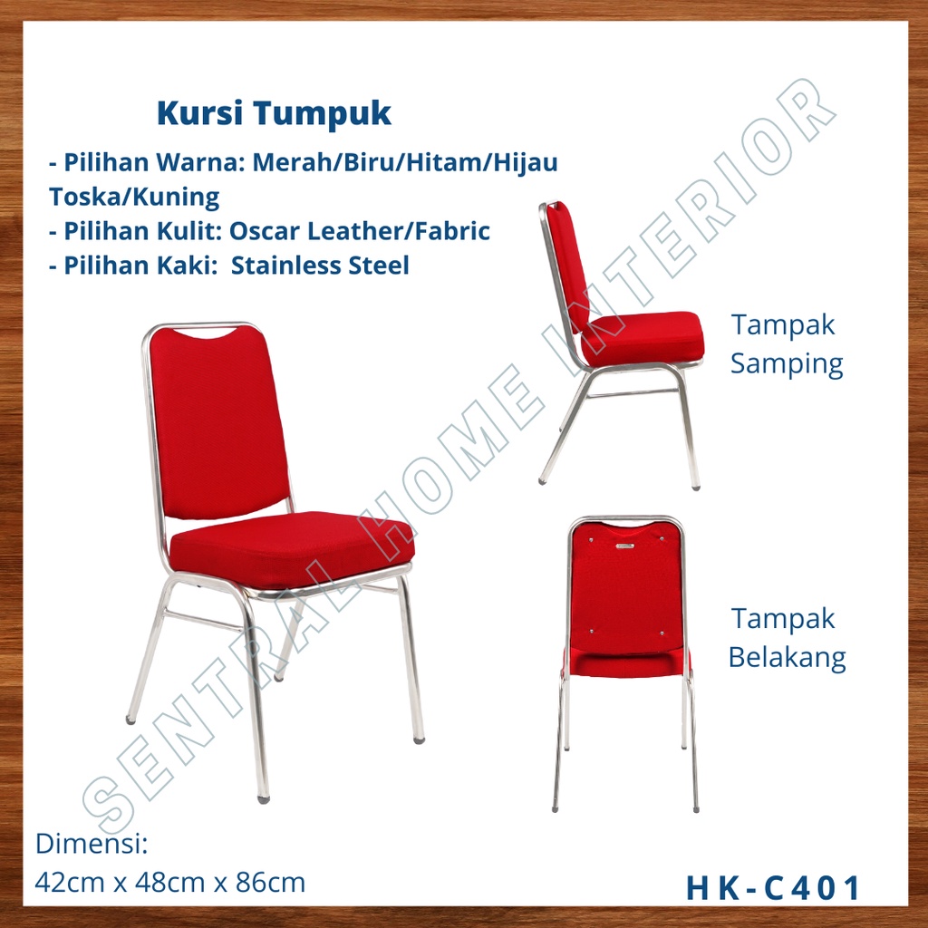 Stacking Bench Chair/ Stack/Aula - Stainless Steel Legs | Hk-c401 | Shopee Philippines