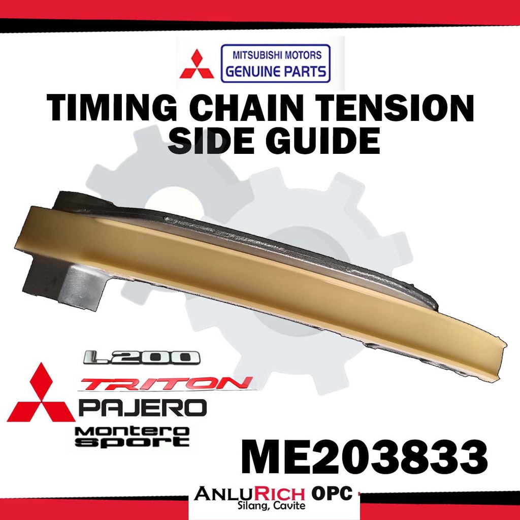Timing Chain Guide Tension Side MITSUBISHI L200 Triton IV 2005-2015 ...