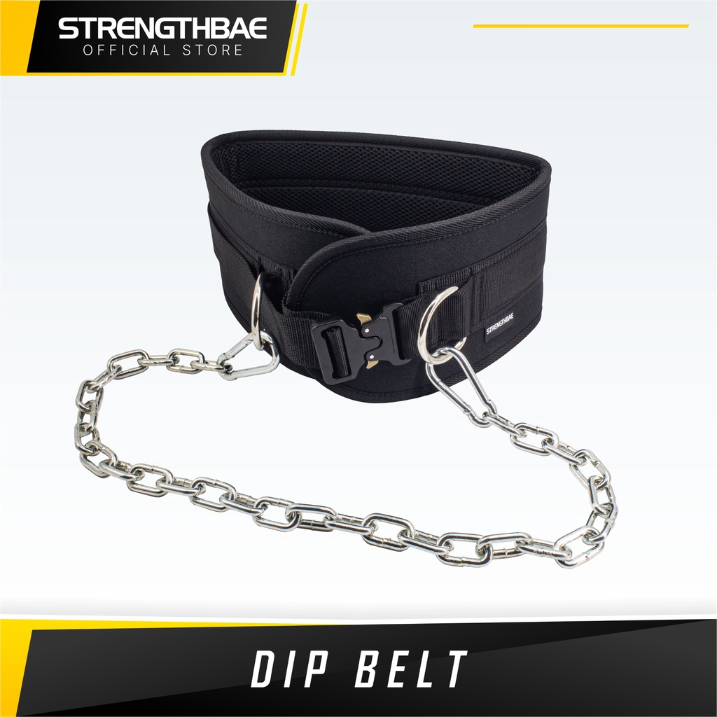 Dip Belt Heavy Duty STRENGTHBAE Weighted Dips Pull Up Dipping ...
