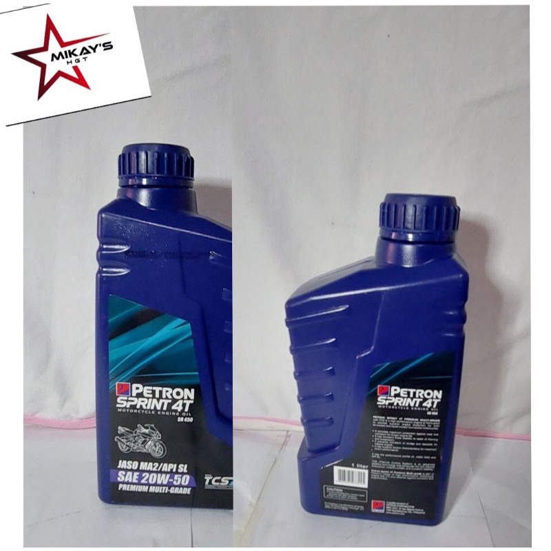 PETRON SPRINT 4T/MOTORCYCLE ENGINE OIL/SR 450/1LT | Shopee Philippines