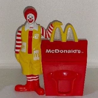 1998 Mcdonald's Ronald Mcdonald Collectible Candy Dispenser Toy Mcdo ...