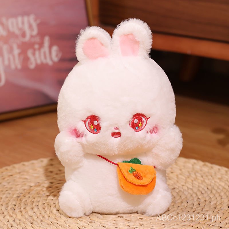 Little White Rabbit Plush Toy Cute Bunny Doll No Lint Children Sleeping ...