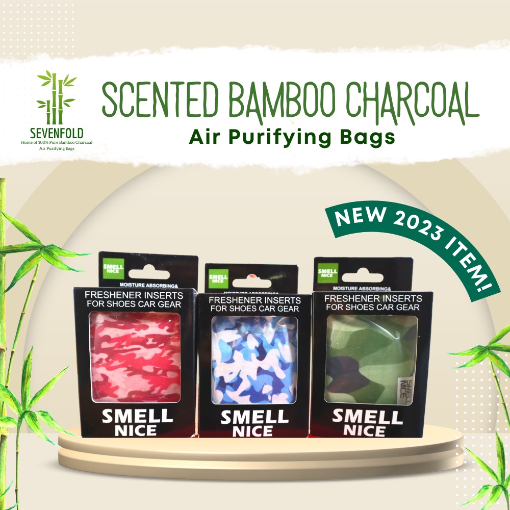 2pcs. Scented Bamboo Charcoal Air Purifying Bag Air Freshener ...