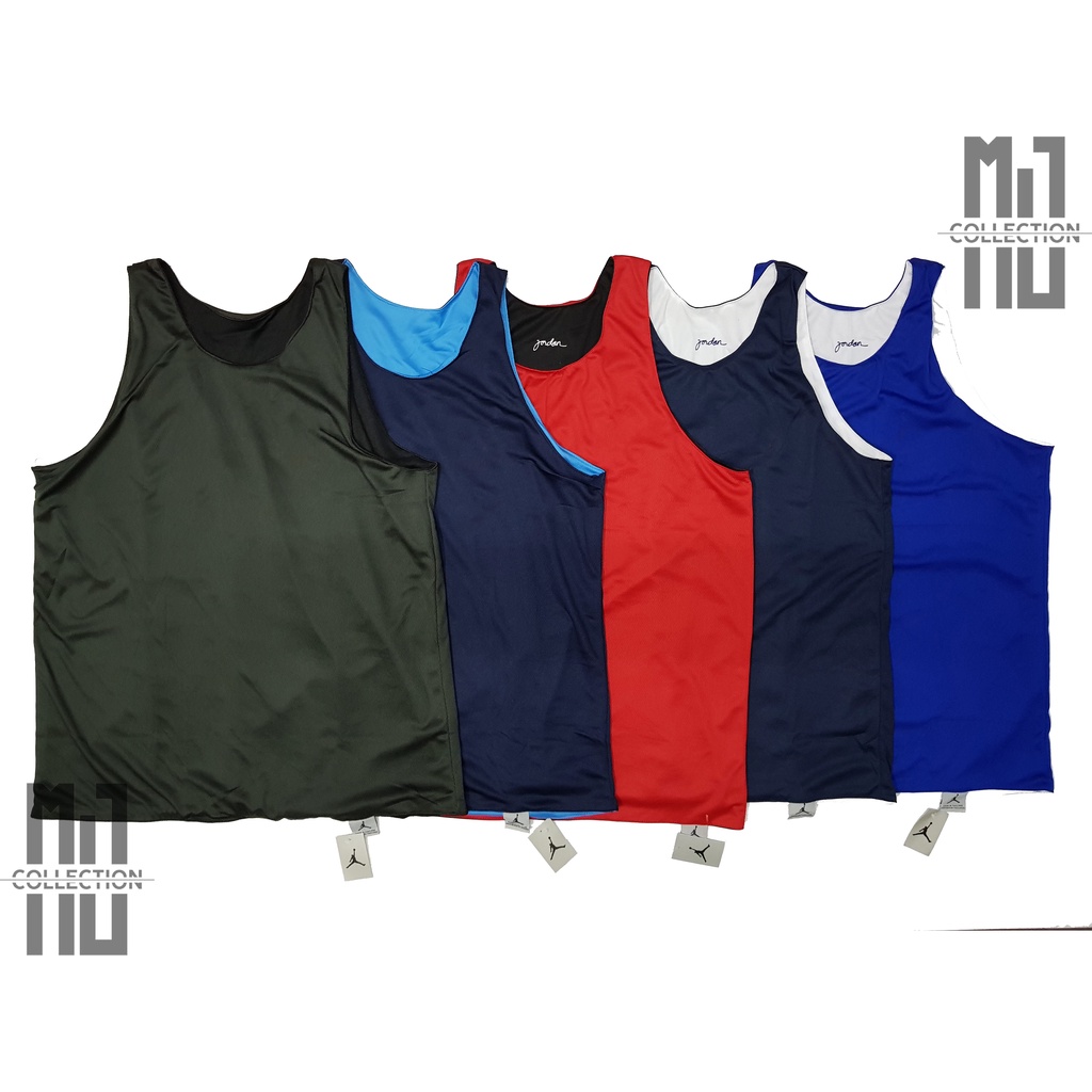 Reversible Basketball Jersey Tank Top | Baliktaran Sando For Men ...
