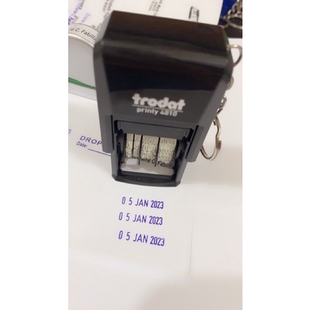 TRODAT 4810 DATER | DATER ONLY | Shopee Philippines