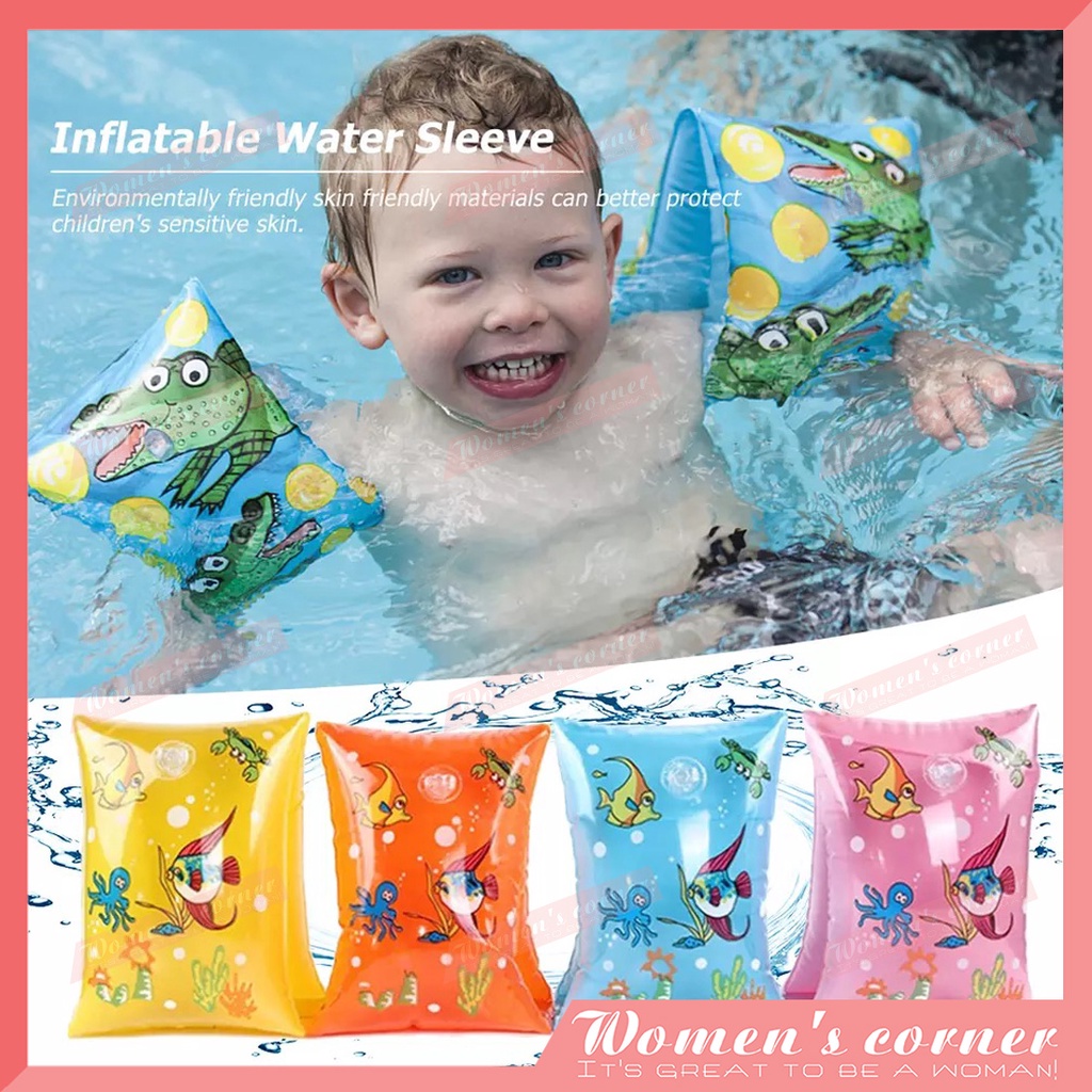 2pcs Kids Arm Floater Children's arm buoyancy ring Cartoon Pattern arm ...