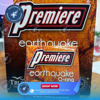 Premiere Earthquake O-ring Vibrating O ring with free Ultra Thin Condom ...