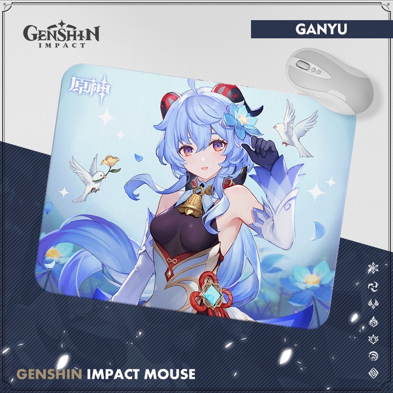 Genshin impact Mouse Pad Scaramouche Nahida Zhongli Kaedehara Kazuha ...