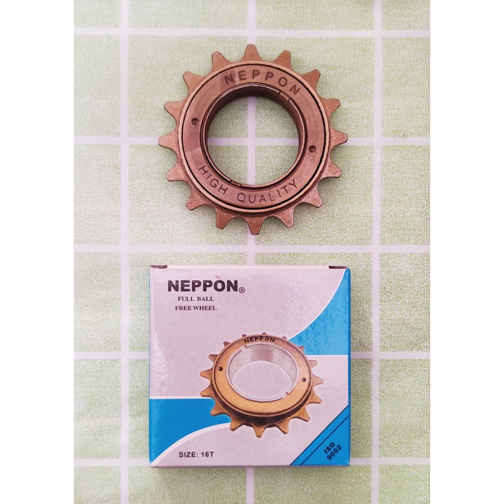 NEPPON Bike Sprocket 16T Single Speed for BMX Japan Bicycle Freewheel ...