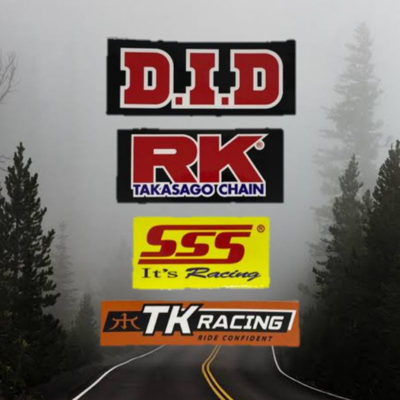 RK Chain DID SSS TK RACING Sticker | Shopee Philippines