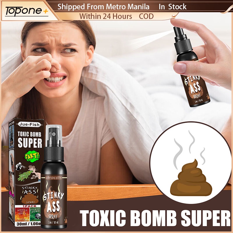 30ml Fart Spray Safety Prank Joke Spray Stink Bombs Stink Hilarious Gag ...